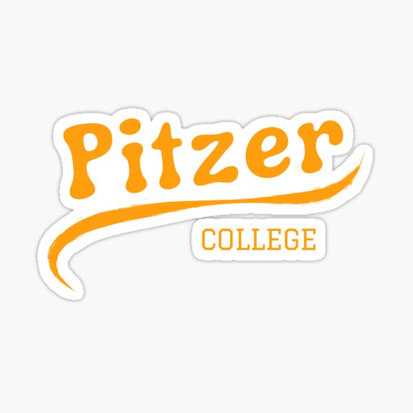 "Pitzer College" Sticker for Sale by collegeAnduniv | Redbubble