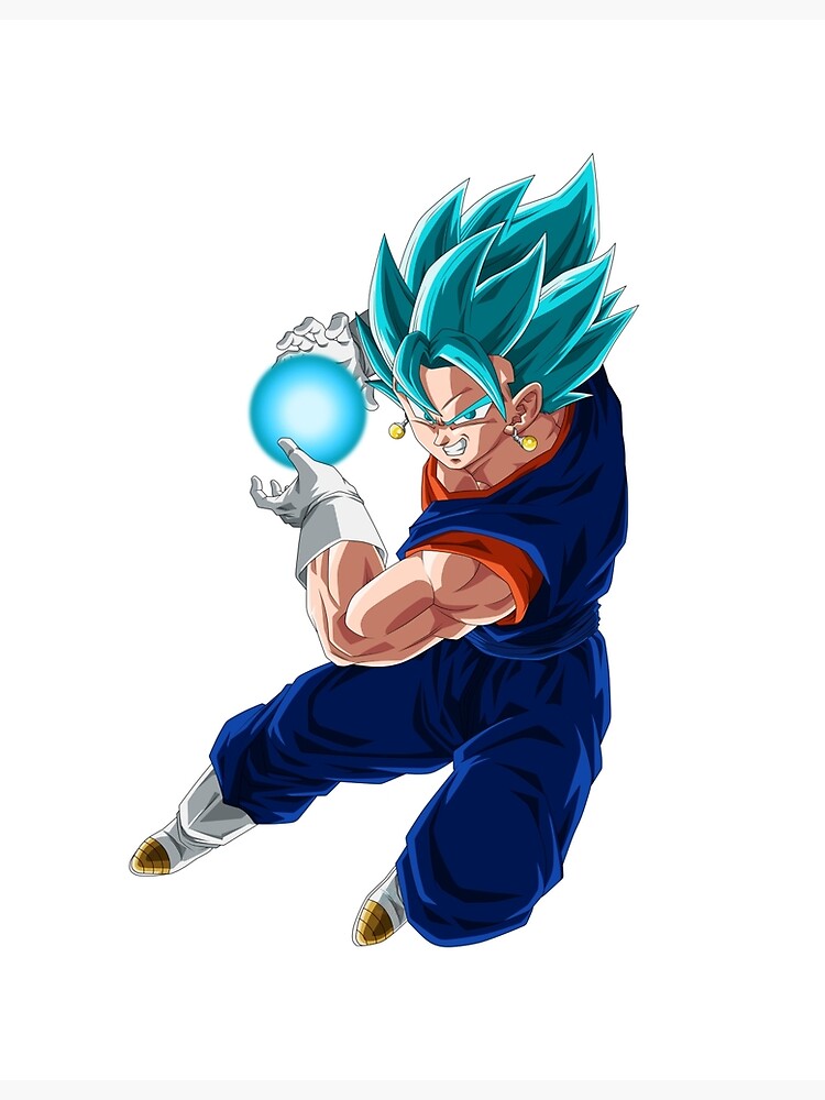 "Vegito super saiyan blue " Poster for Sale by ZORO-DESIGN | Redbubble