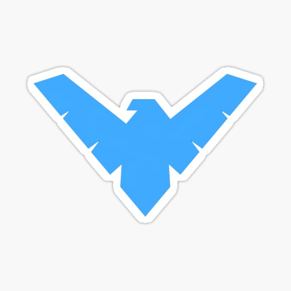 "Nightwing " Sticker for Sale by evitagucci | Redbubble