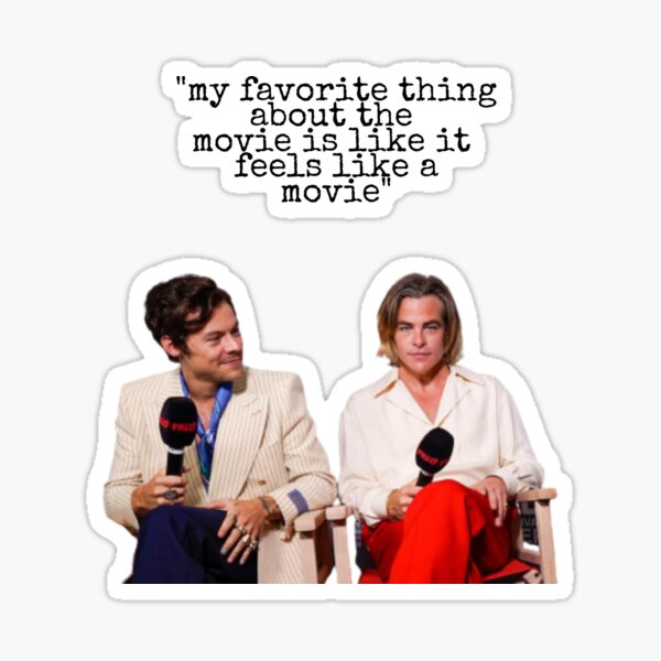 "my favorite thing about the movie is like it feels like a movie ...
