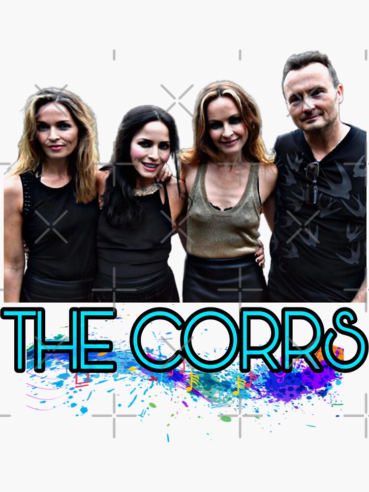 "The Corrs in blue" Sticker for Sale by AissTee | Redbubble