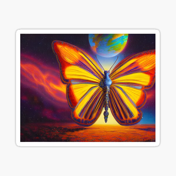 "Flutter" Sticker for Sale by JustinKosch | Redbubble