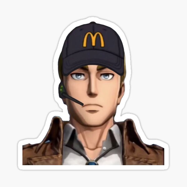 "Erwin Smith " Sticker for Sale by coochiequeen | Redbubble