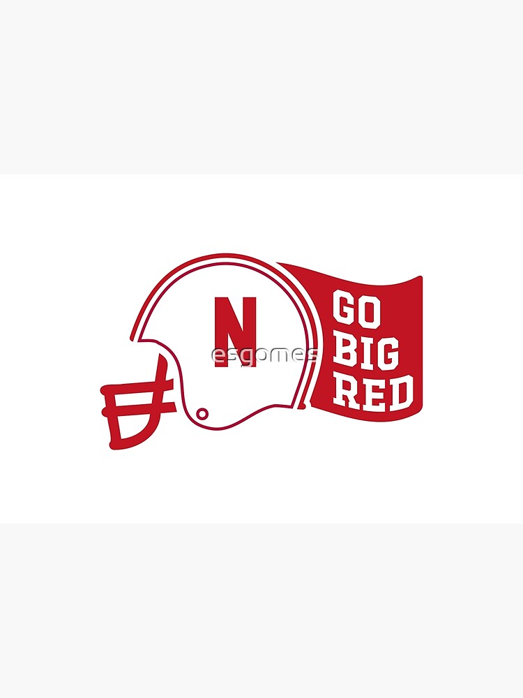 "Nebraska Football - Go Big Red" Poster for Sale by esgomes | Redbubble