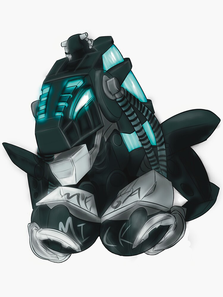 "Mega Roodaka" Sticker for Sale by MyconicDesigns | Redbubble