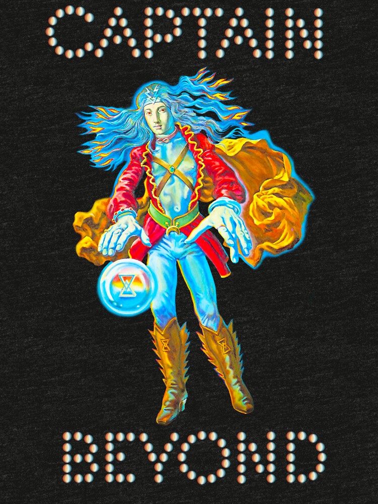 "Captain Beyond Official" Tri-blend T-Shirt for Sale by Captain Beyond ...