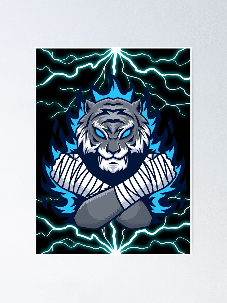 "Tygerclaw Gaming Fighting Tiger Logo" Poster for Sale by KingKongBrody ...