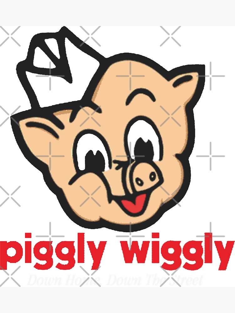 "Vintage Piggly Wiggly Logo" Magnet for Sale by 1991vintage | Redbubble