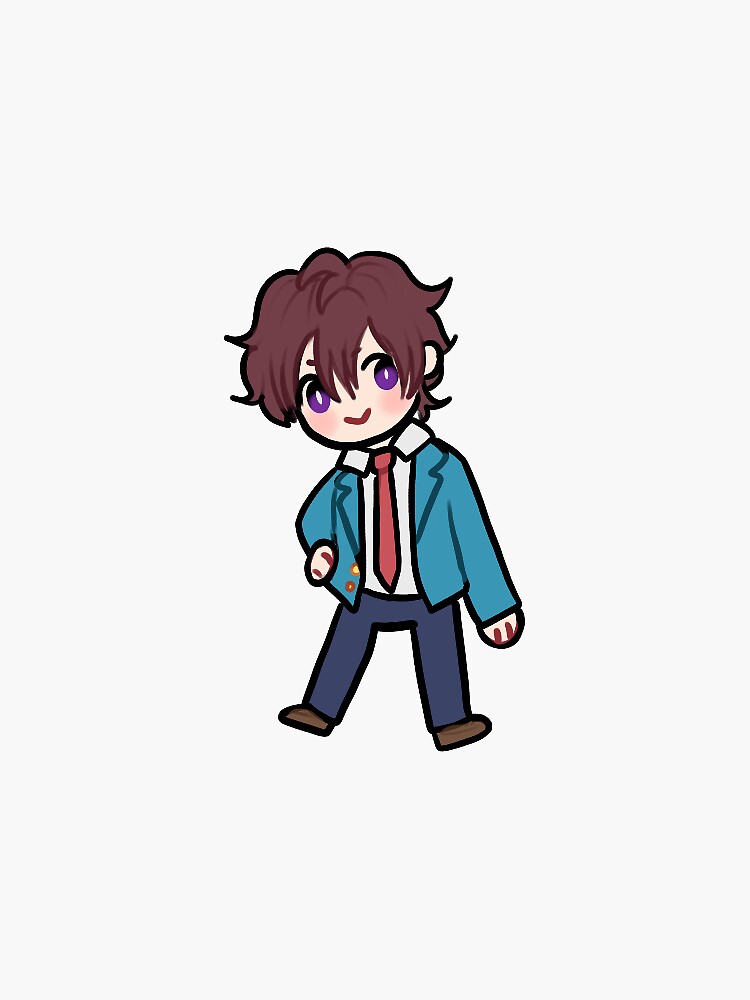 "setoguchi yuu" Sticker for Sale by kitkatonfire | Redbubble