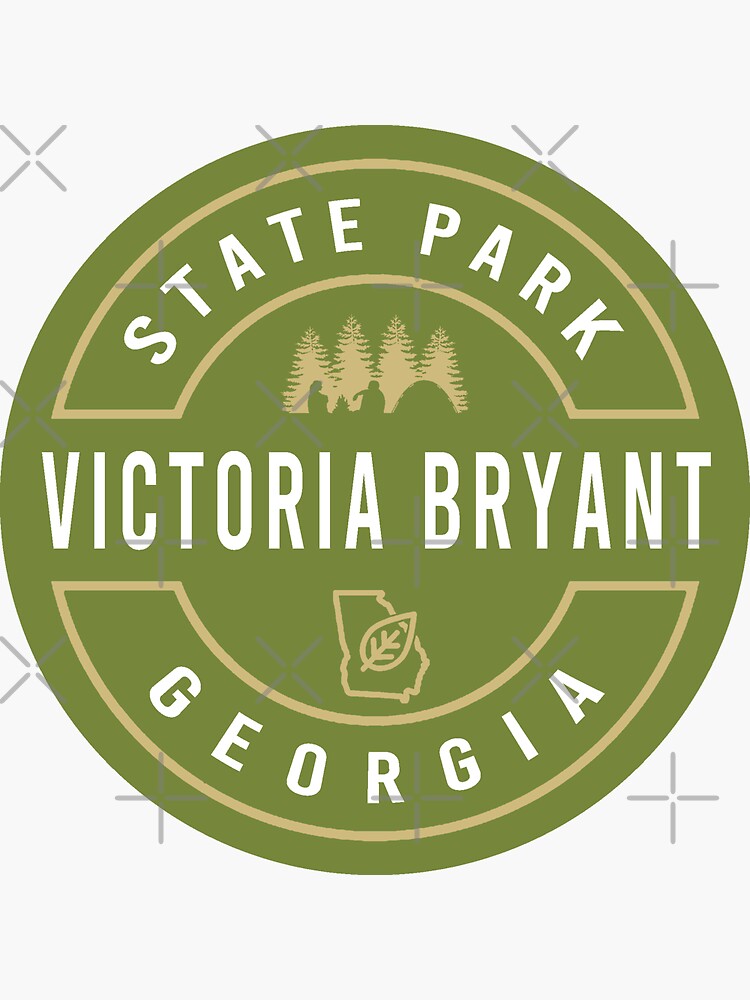 "Victoria Bryant State Park Adventure Logo" Sticker for Sale by ...
