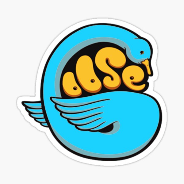"GOOSE art logo" Sticker for Sale by galdam5m | Redbubble