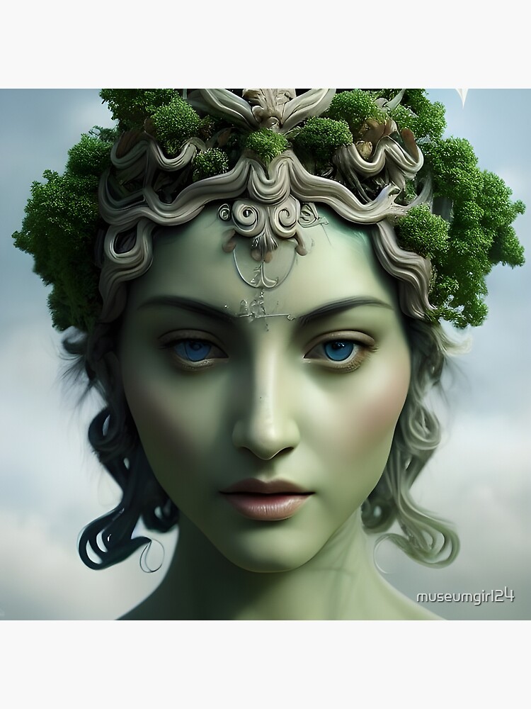 "Gaia - Portrait of a Goddess" Poster for Sale by museumgirl24 | Redbubble