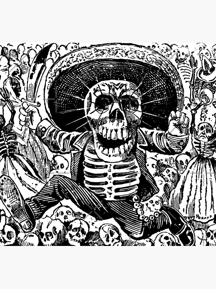 "Day of Dead - Mexico Iconic Skull figures of José Guadalupe Posada ...