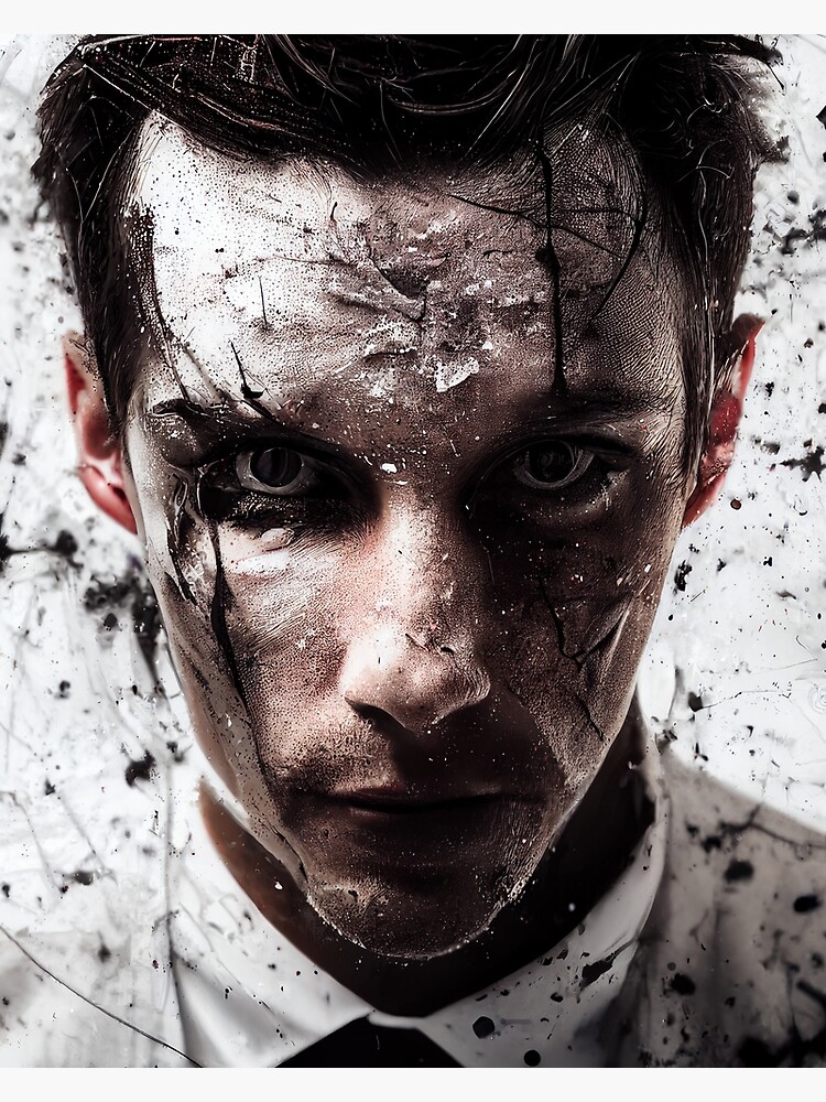 "Hyper Realistic Splatter Paint - AI Art" Poster for Sale by ...