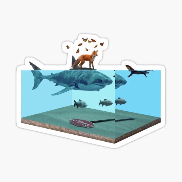 "Yield" Sticker by kruk | Redbubble