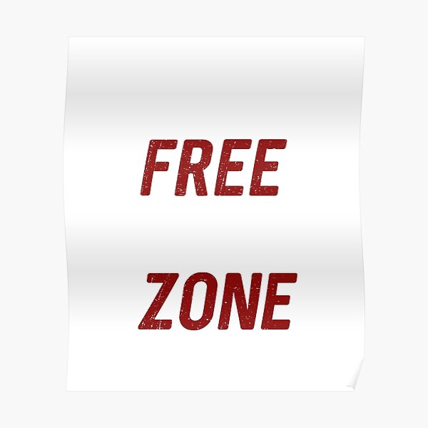 "Drug Free School Zone" Poster by dreamhustle | Redbubble