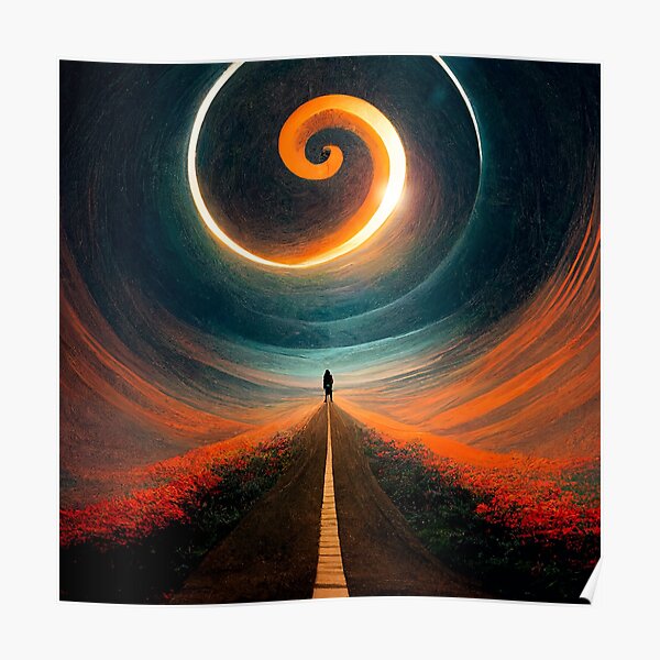 "The mystery of Life (Walk into the unknown) Life's Journey" Poster for ...