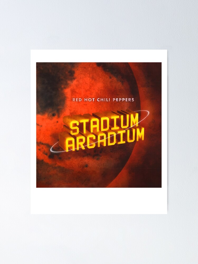 "Réd Hót Chili Péppers Stadium Arcadium 2 Album Cover" Poster for Sale ...