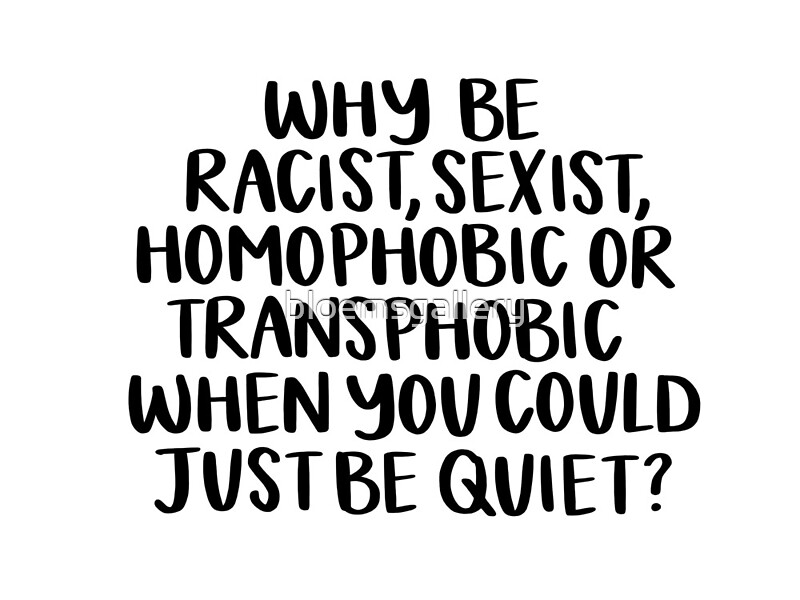 "'Be Quiet' Lettering" by bloemsgallery | Redbubble