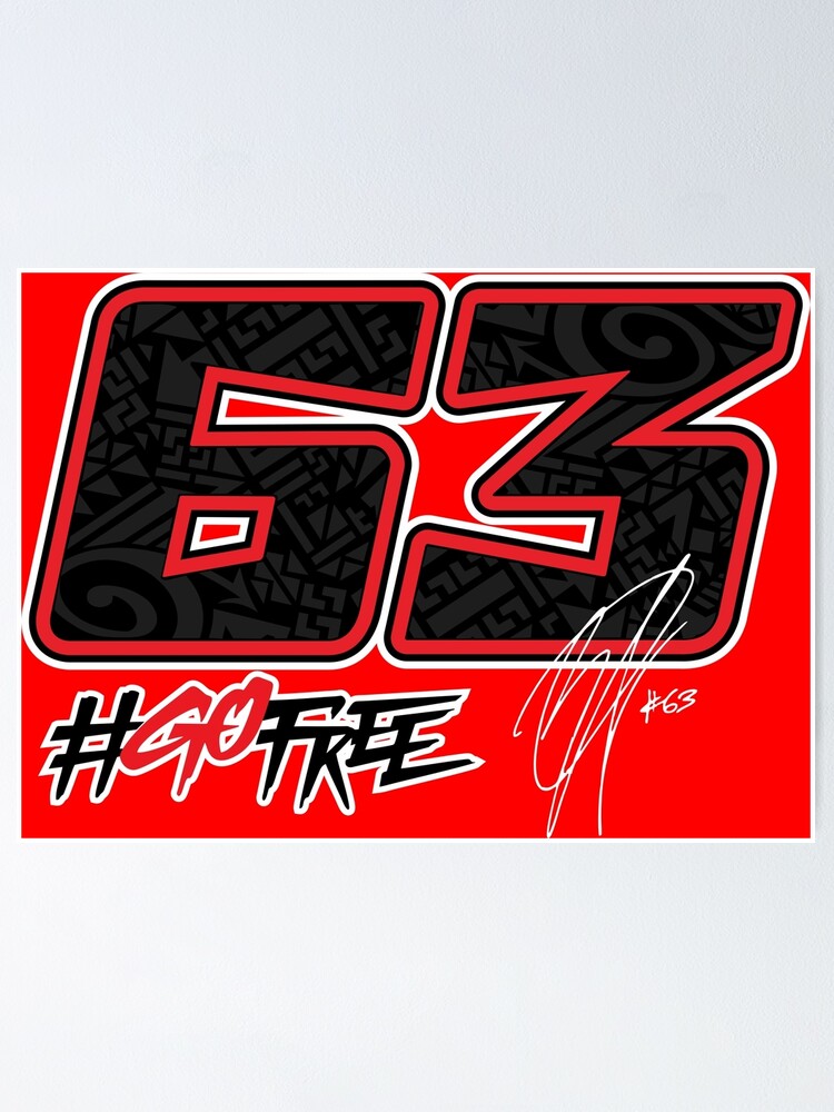 "PECCO BAGNAIA" Poster for Sale by sleketebi | Redbubble