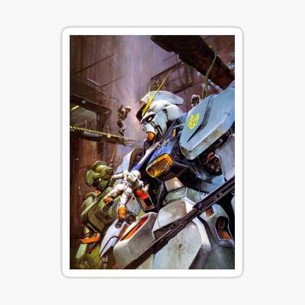 "Mobile Suit Gundam" Sticker for Sale by taroxstudio | Redbubble