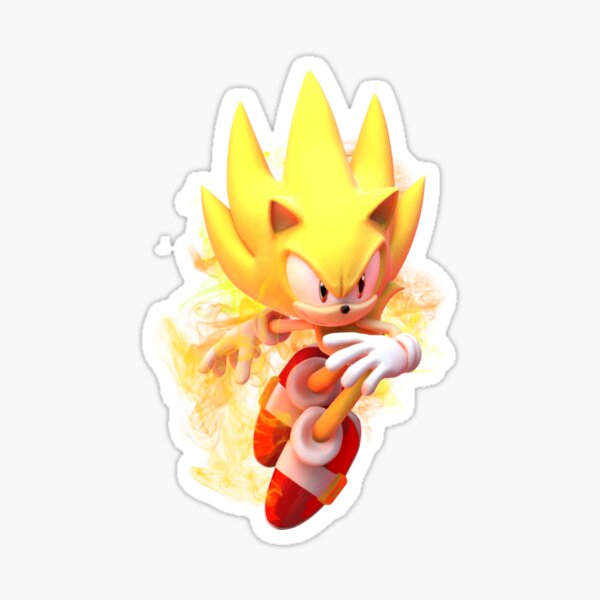 "Shadow the hedgehog - super shadow " Sticker for Sale by ...