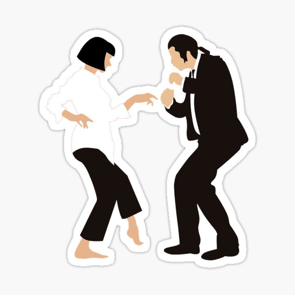 "Happy Dance" Sticker for Sale by resyukad | Redbubble