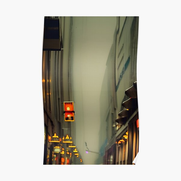 "Downtown" Poster for Sale by FNA-Designs | Redbubble