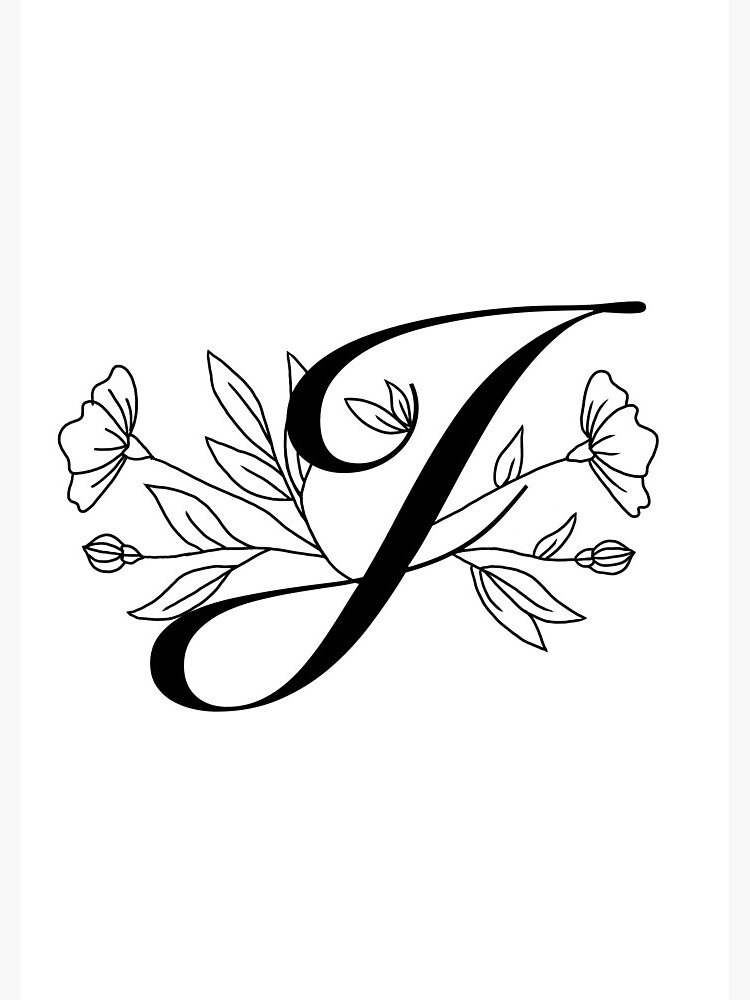 Cursive Capital J