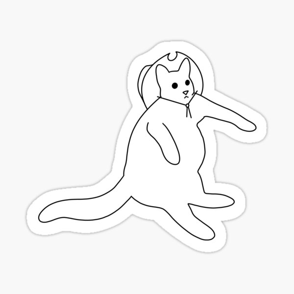 Pegatina Gato Meme Eso No Fue Muy Yeehaw De Tu Parte De Wamsjams Redbubble