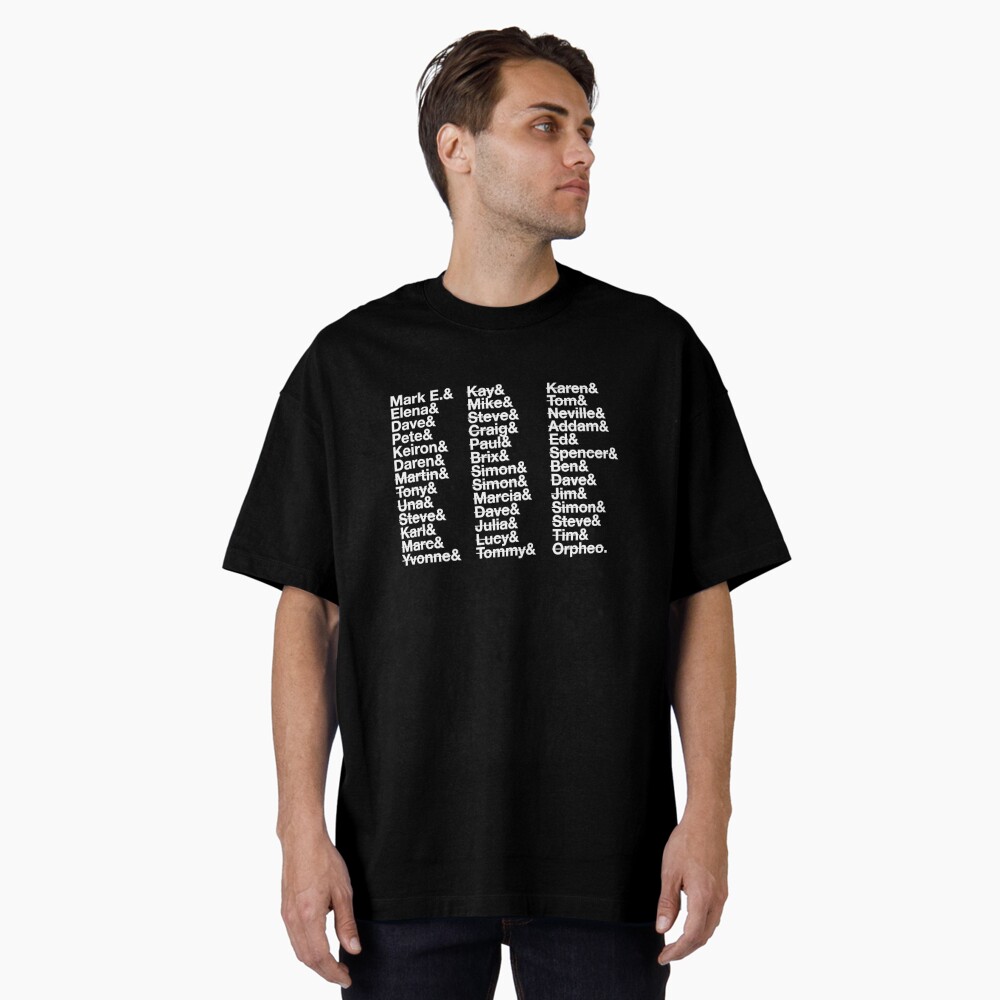 "The Fall band roster shirt" Essential T-Shirt for Sale by ThreadMenace ...