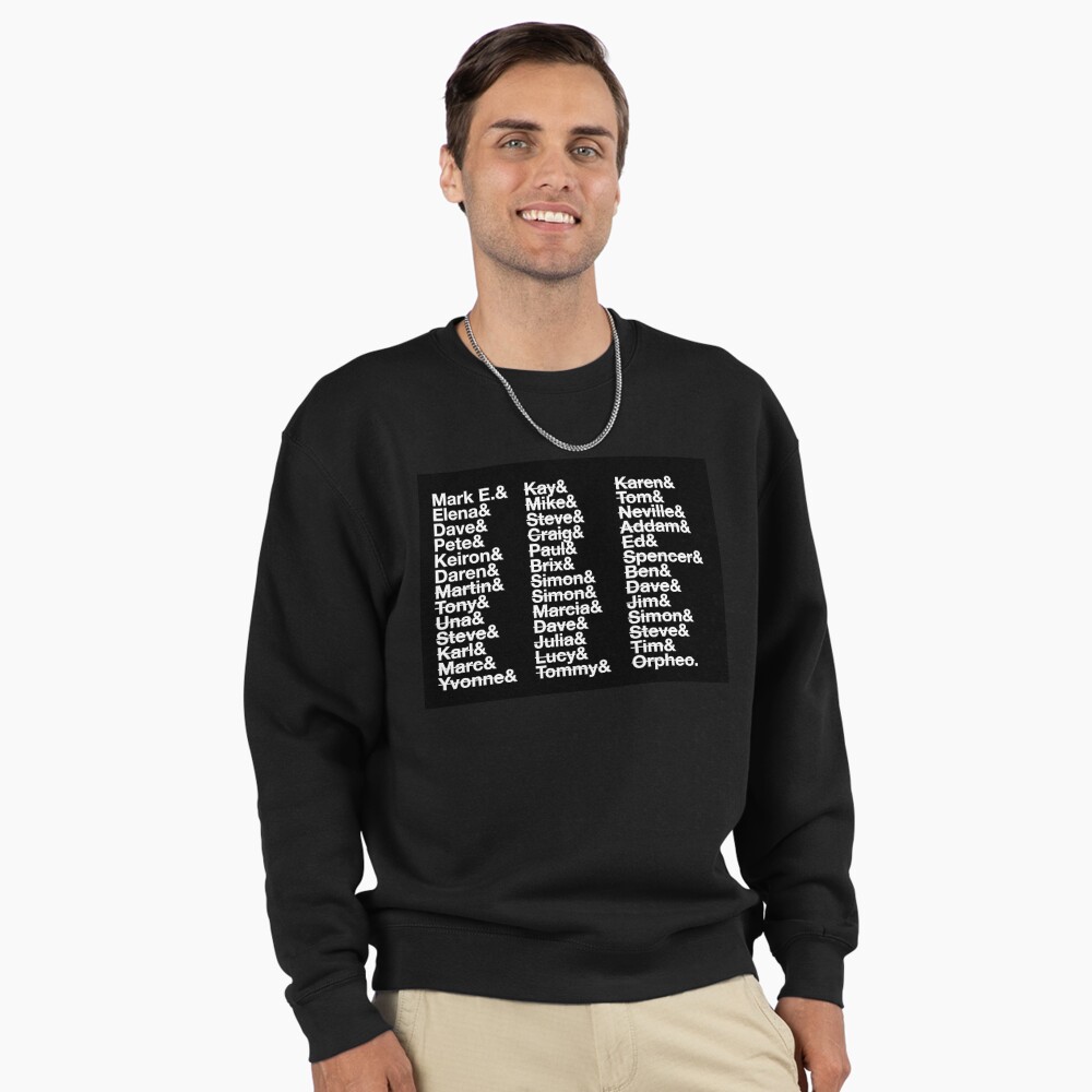 "The Fall band roster shirt" Essential T-Shirt for Sale by ThreadMenace ...