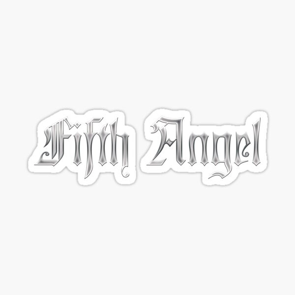 "Fifth Angel " Sticker for Sale by RickDesigns | Redbubble