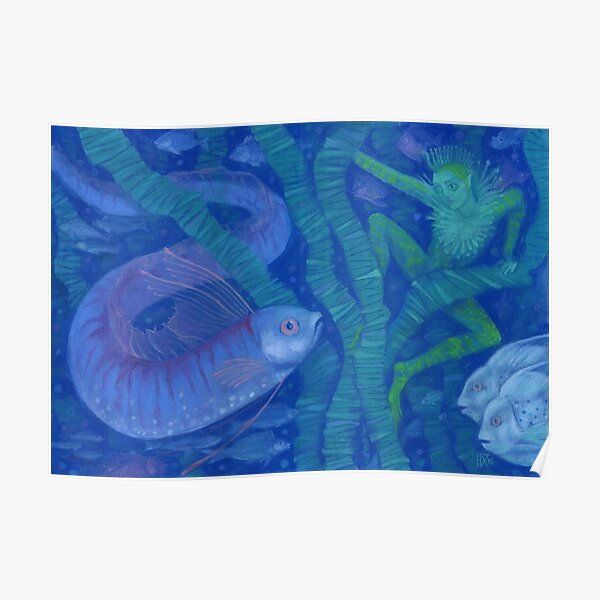 "Fish and Amphibian, Oarfish Ocean Fairytale Underwater Fantasy ...