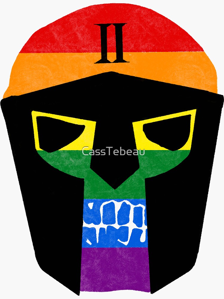 "Second House (Rainbow Flag)" Sticker for Sale by CassTebeau | Redbubble