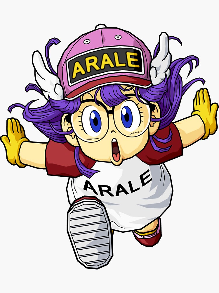 "Arale Run" Sticker for Sale by AllenBWilliams | Redbubble
