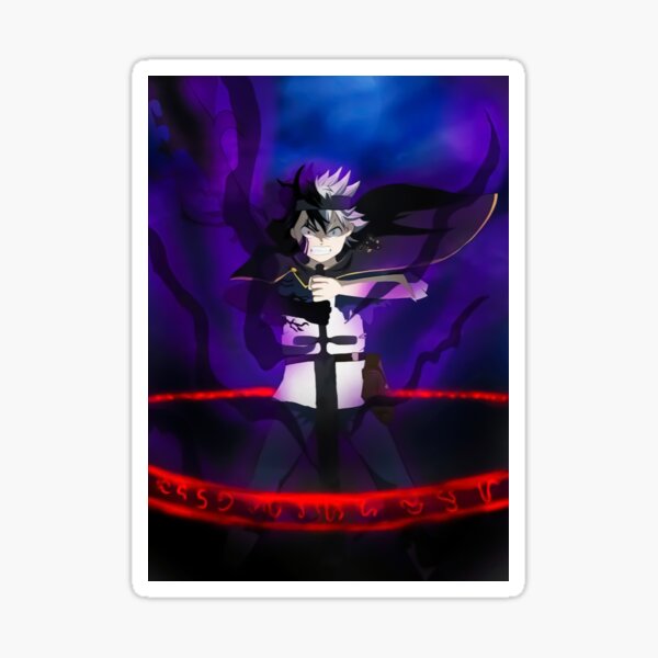 "Asta Black Clover Manga" Sticker for Sale by zskasherman | Redbubble
