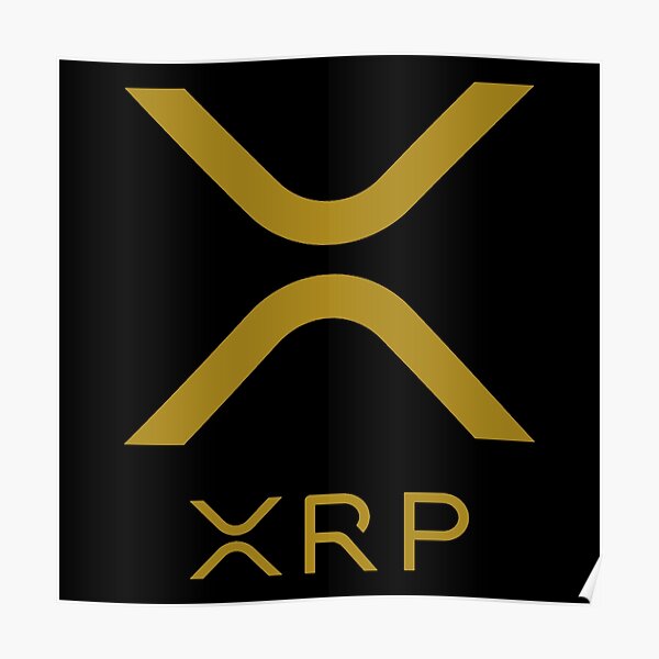 "Copy of XRP Logo" Poster for Sale by Beverlydille | Redbubble