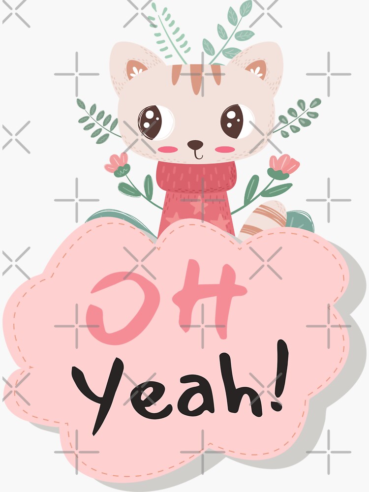 "Kawali Cute animals Hug Me Cartoon" Sticker for Sale by PerfectBlend ...