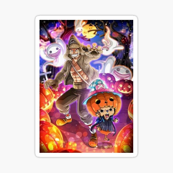 "Ussop and chopper One Piece" Sticker for Sale by StephanieBen | Redbubble