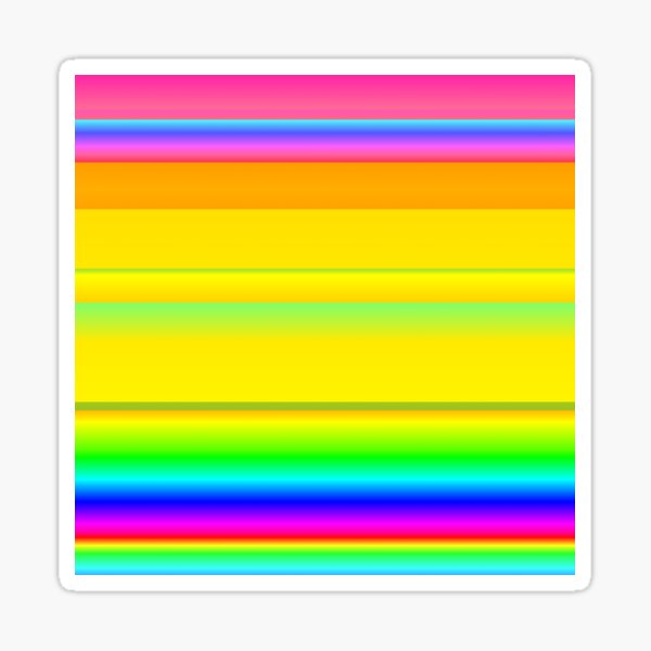 "Bright vibrant color palette | vivid color palette" Sticker for Sale ...