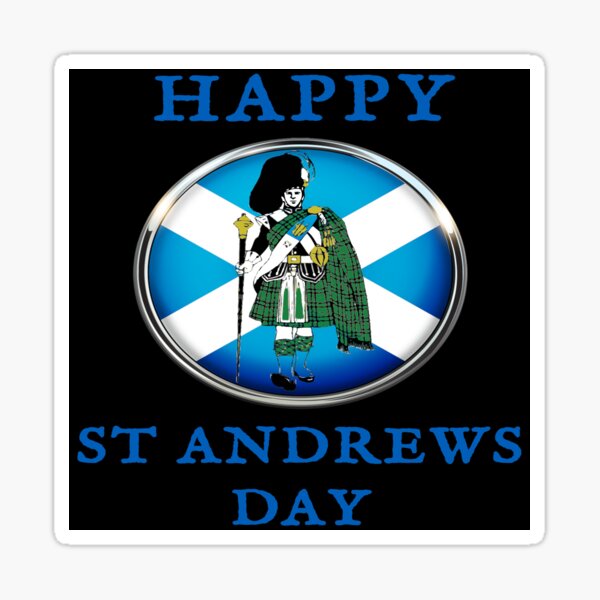 "Happy St Andrew's Day" Sticker for Sale by swaise | Redbubble