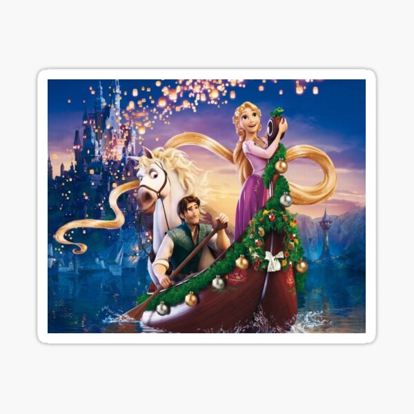 "Tangled" Sticker for Sale by Lyn1962 | Redbubble
