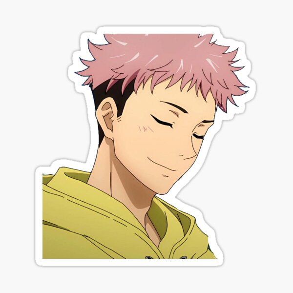 "yuji itadori " Sticker for Sale by 28styles | Redbubble
