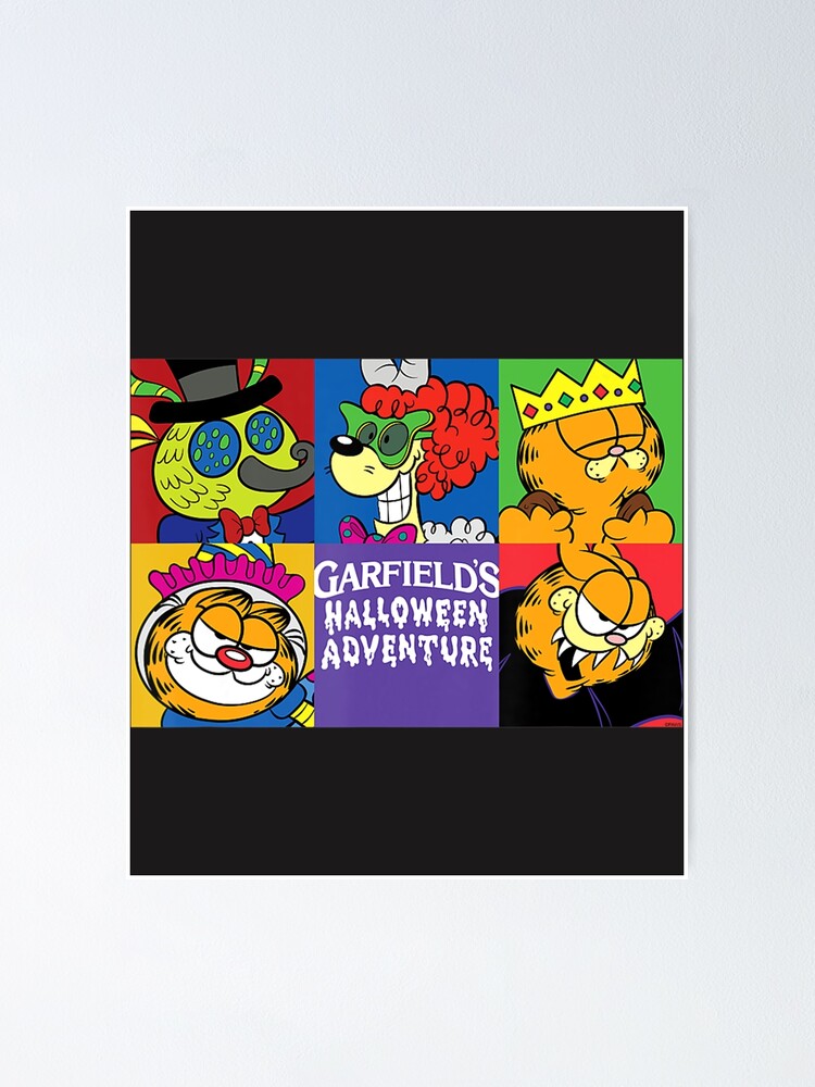 "Garfield Halloween Adventure Costumes" Poster for Sale by hurnetollb ...