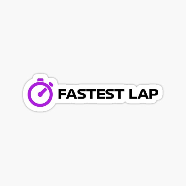 "Fastest Lap-formula 1-Motor sport" Sticker for Sale by ionian-shop ...