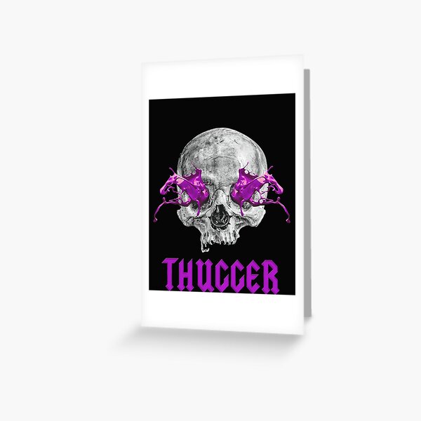 "Young Thug - Lean Skull" Greeting Card for Sale by nhsrensn | Redbubble