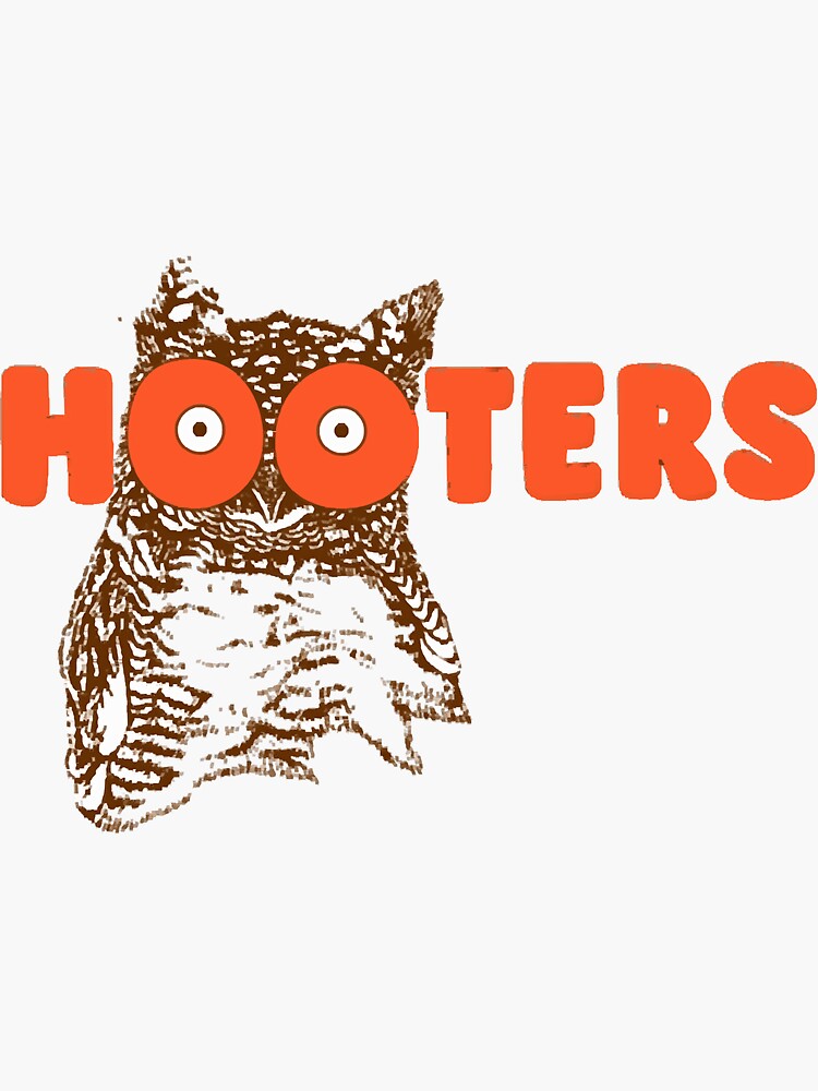"Hooters Restaurant" Sticker for Sale by NorbertoRunnels | Redbubble