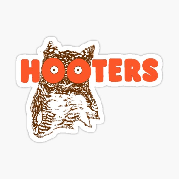 "Hooters Restaurant" Sticker for Sale by NorbertoRunnels | Redbubble