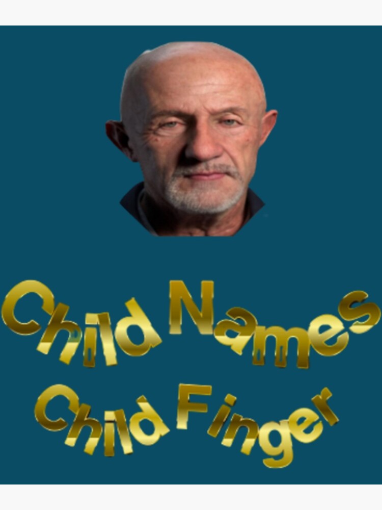"Kid finger name finger bald " Poster for Sale by SigutyGegysy | Redbubble